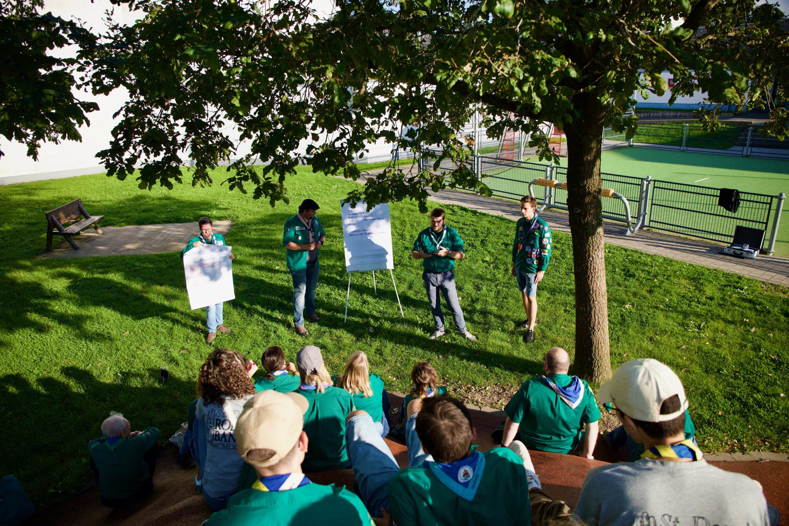 Lëtzebuerger Guiden a Scouten | Formatioun fir Chef:tainen